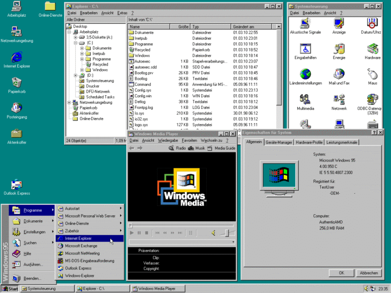 Windows 95 completa 30 anos: o sistema que mudou a história da ...